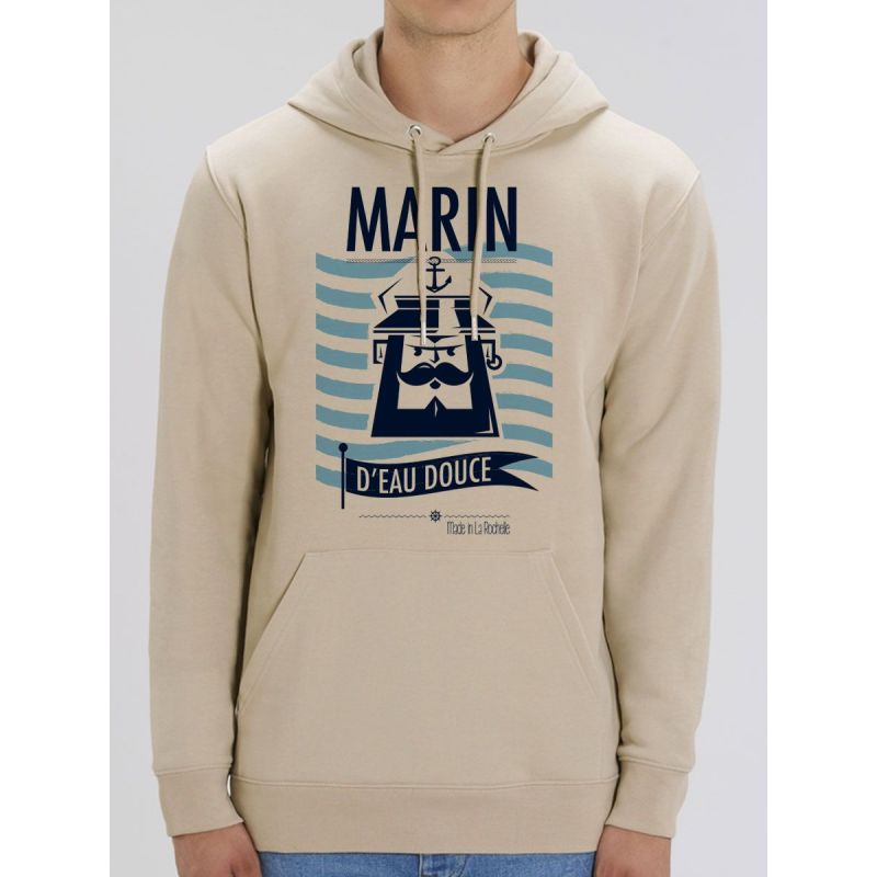 Sweat homme Marin : un sweat original et décalé en coton bio